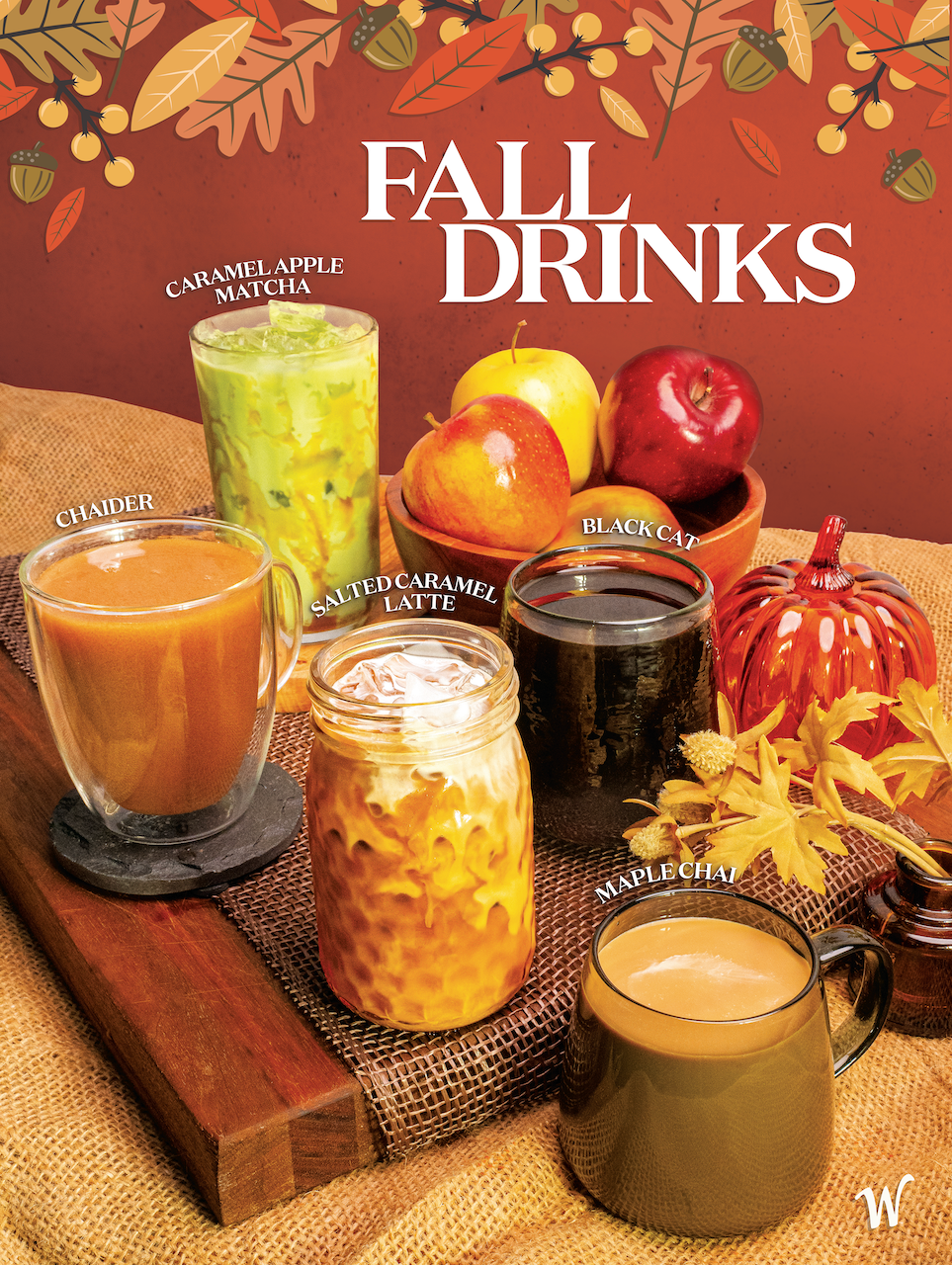 Seasonal Drink Menu | Winans Coffee & Chocolate